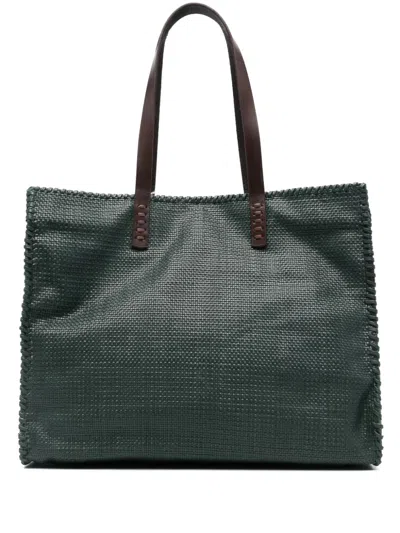 Dragon Diffusion Leather Tote Bag In Green | ModeSens