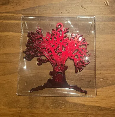 Pre-owned Drain Gang X Haunted Mound 4x4 Chrome Red Haunted Mound ...