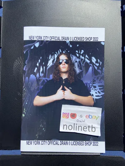 Pre-owned Drain Gang X Sad Boys Bladee Nyc Popup Zine In Multicolor | ModeSens