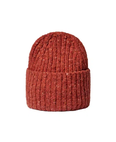 Drake's London Rib Hat In Red | ModeSens