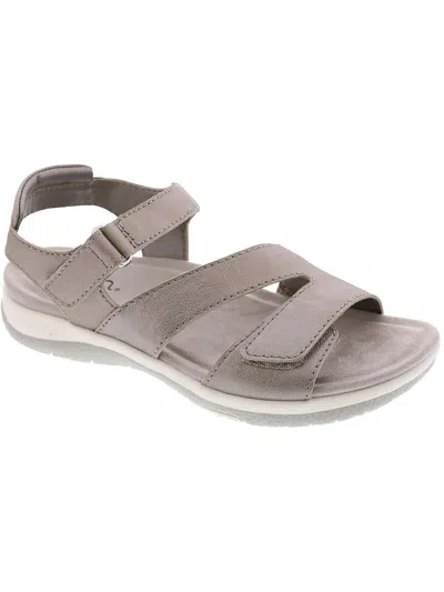 Earth Origins Sureal Womens Leather Comfort Sport Sandals In Grey ...