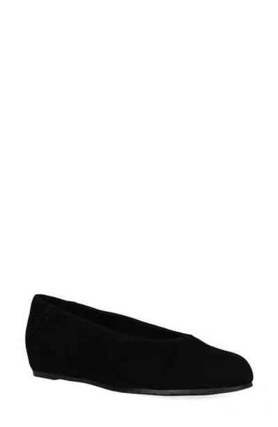 Eileen Fisher Una Hidden Wedge Ballet Flat In Black | ModeSens
