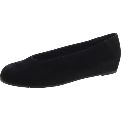 Eileen Fisher Womens Stretch Ballet Flats In Black | ModeSens
