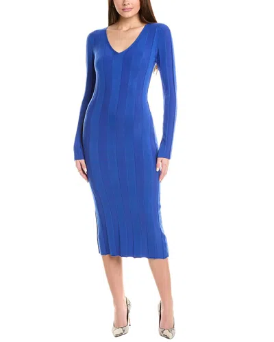 Electric & Rose Nicola Silk-blend Sweaterdress In Blue | ModeSens