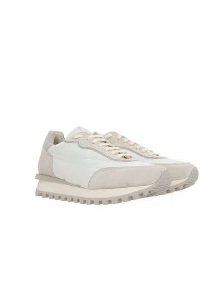 Eleventy Sneakers In Ivory | ModeSens