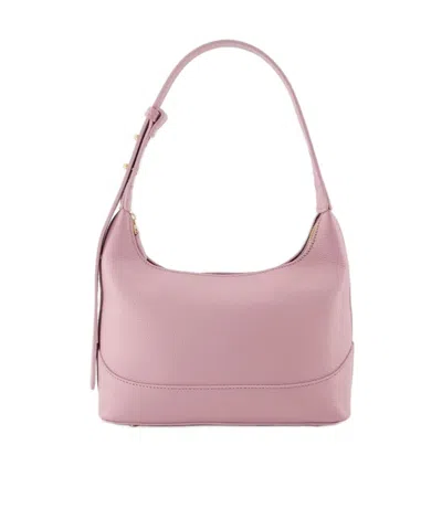 Elleme Paris Loop Leather Shoulder Bag In Pink | ModeSens