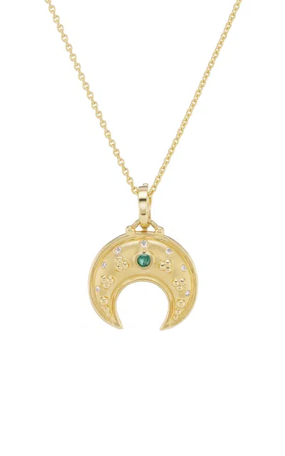 Emily Weld Collins 18k Yellow Gold Lunala Amulet Necklace | ModeSens
