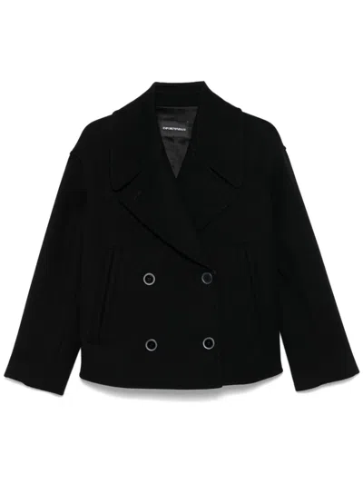 Emporio Armani Women's Coats In Black | ModeSens