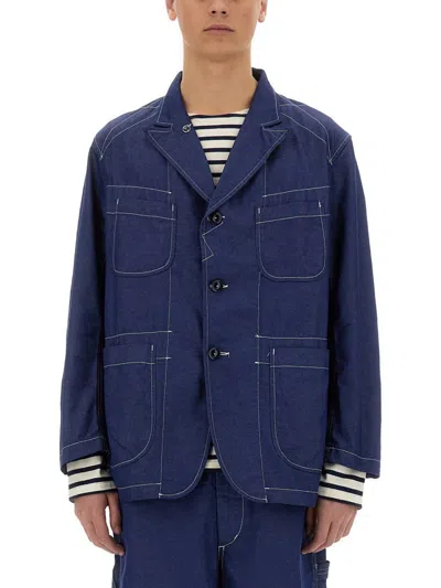 Engineered Garments "bedford" Jacket In Blue | ModeSens