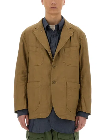 Engineered Garments "bedford" Jacket In Brown | ModeSens