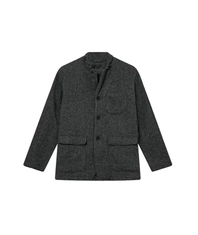 Engineered Garments Button Jacket In Black | ModeSens