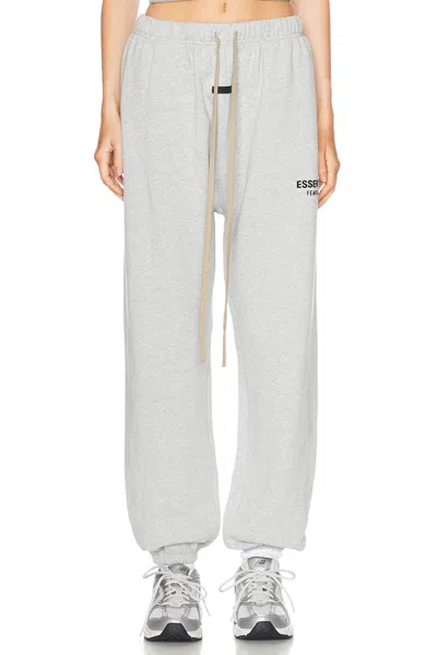 Essentials Fleece Jogger In Light Heather Gray | ModeSens