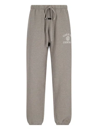 Essentials 'university' Track Pants In Taupe | ModeSens