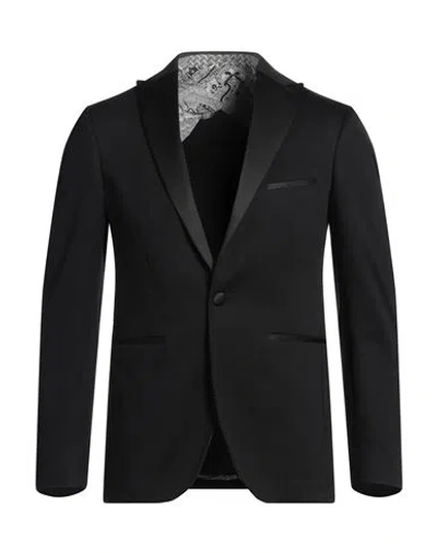 Etro Man Blazer Black Size 34 Cotton, Nylon, Polyester | ModeSens