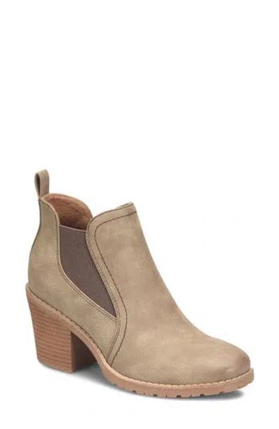 Eurosoft Dustine Ankle Bootie In Stone/dark Brown | ModeSens