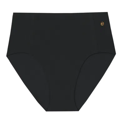 Evelyn & Bobbie Women's High Waisted Retro Bikini In Black | ModeSens