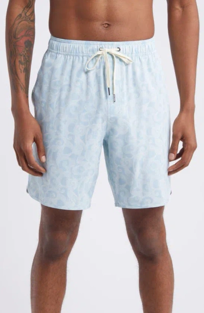 Fair Harbor The Anchor Swim Trunks In Light Blue Tidal Wave | ModeSens