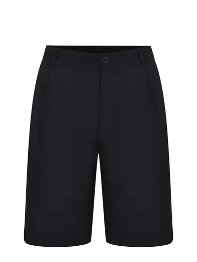 Family First Shorts Made Of Wool Blend. In Black | ModeSens
