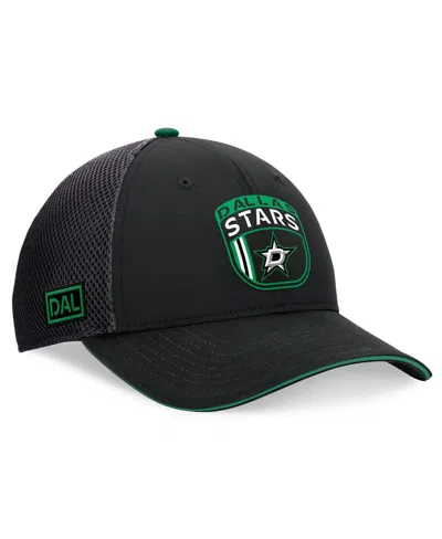 Fanatics Men's Black Dallas Stars 2024 Nhl Draft On Stage Trucker ...