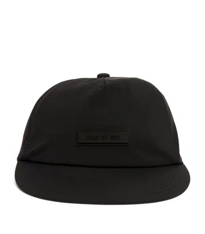 Fear Of God Logo Baseball Cap In Black | ModeSens