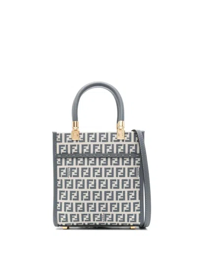 Fendi Handbags In Blue | ModeSens