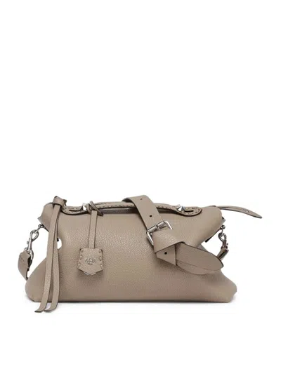 Fendi Large Soft Boston Bag By The Way In Brown | ModeSens