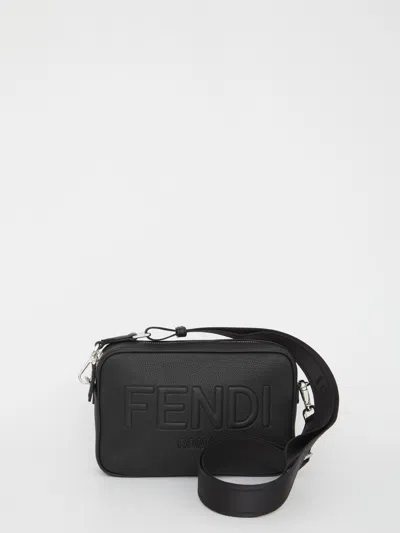 Fendi Roma Crossbody Bag In Black | ModeSens
