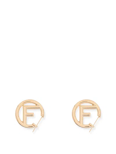 Fendi Earrings In Gold | ModeSens