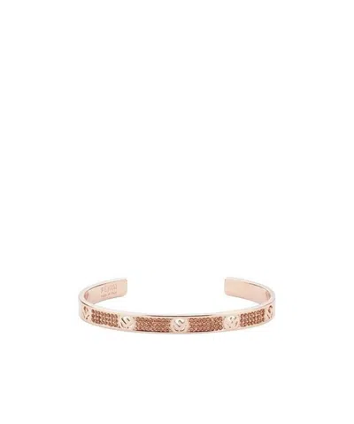 Fendi F Is Cuff Bracelet In Yellow | ModeSens