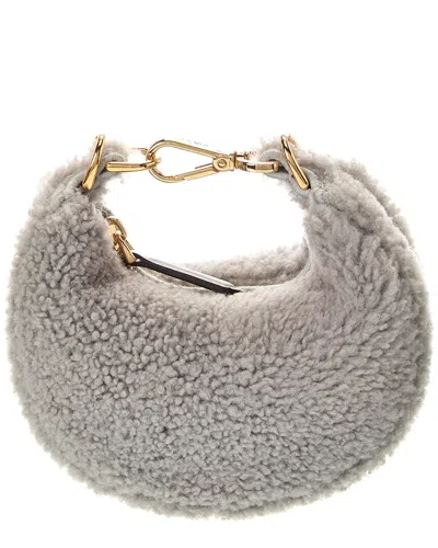Fendi Graphy Nano Shearling & Leather Bag Charm | ModeSens