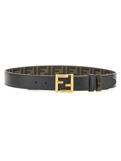 Fendi Ff Belt In Black | ModeSens