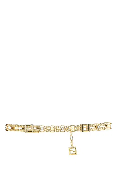 Fendi Ff Chain In Golden | ModeSens