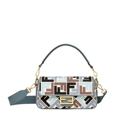 Fendi Logo Shoulder Bag In Multicolor | ModeSens