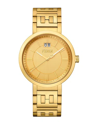 Fendi Men's Forever Watch In Gold | ModeSens