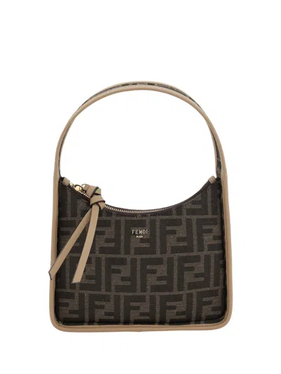 Fendi Mini Fendessence Shoulder Bag In Tab.moro+sand+o.soft | ModeSens