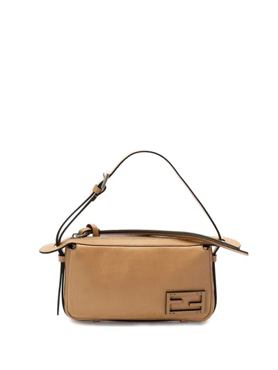 Fendi ` Mini Flap Bag In Brown | ModeSens
