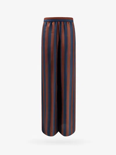 Fendi Woman Trouser Woman Brown Pants | ModeSens