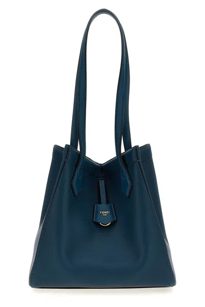Fendi Women ' Origami Medium' Shopping Bag In Blue | ModeSens