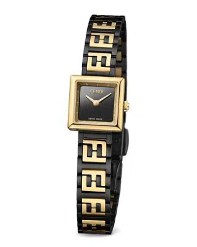Pre-owned Fendi Women's Forever Square Diamond Watch Women's | ModeSens