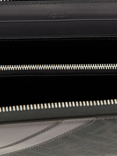 Fendi Wallets In Gray | ModeSens