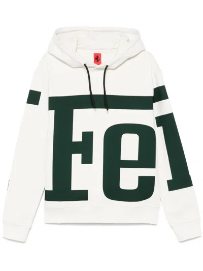 Ferrari Sweatshirt With Logo In White | ModeSens