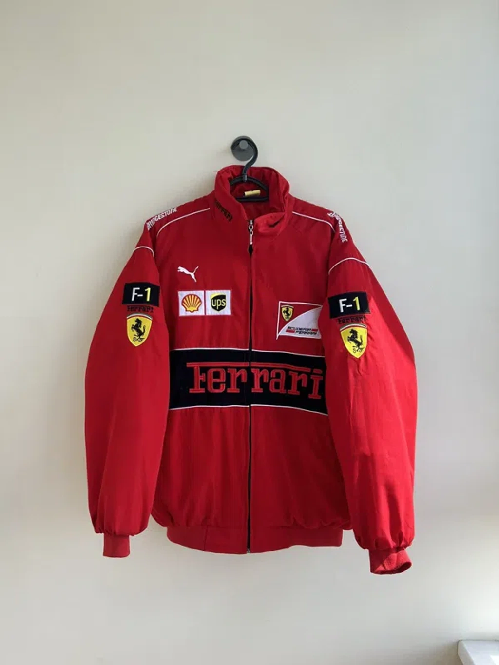 Pre-owned Ferrari X Racing Vintage Racing Jacket Ferrari Vodafone F-1 ...