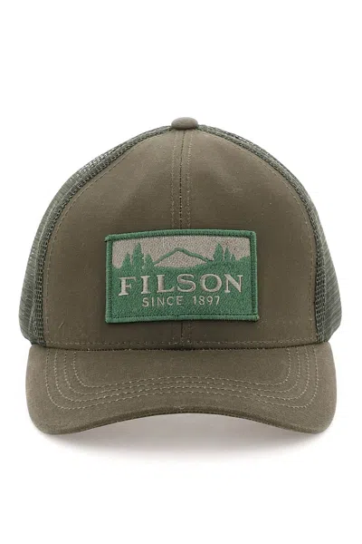 Filson Logger Trucker Cap In Militare | ModeSens