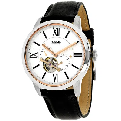 Fossil Men's White Dial Watch | ModeSens