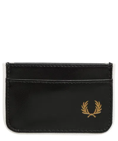 Fred Perry Laurel Wreath Credit Card Holder In Black | ModeSens