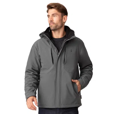 Free Country Men's Atalaya Iii 3-in-1 Systems Jacket In Silver | ModeSens