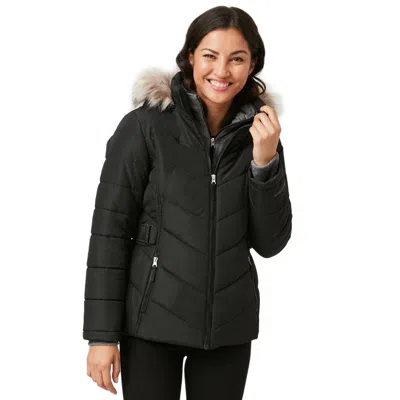Free Country Women's Unstoppable Ii Poly Air Touch Jacket In Black ...