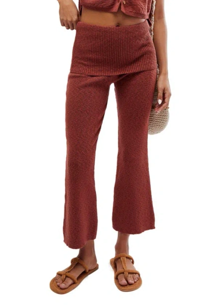 Free People Ruby Sweater Vest & Pants In Chutney | ModeSens