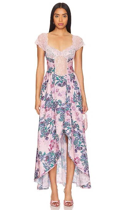 Free People X Intimately Fp Bad For You Maxi Bodysuit In Dusty Rose ...