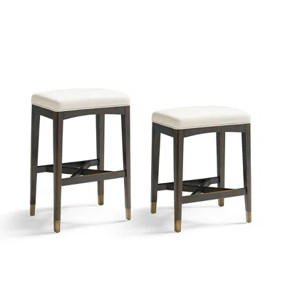 Frontgate Easton Backless Bar & Counter Stool In Brown | ModeSens